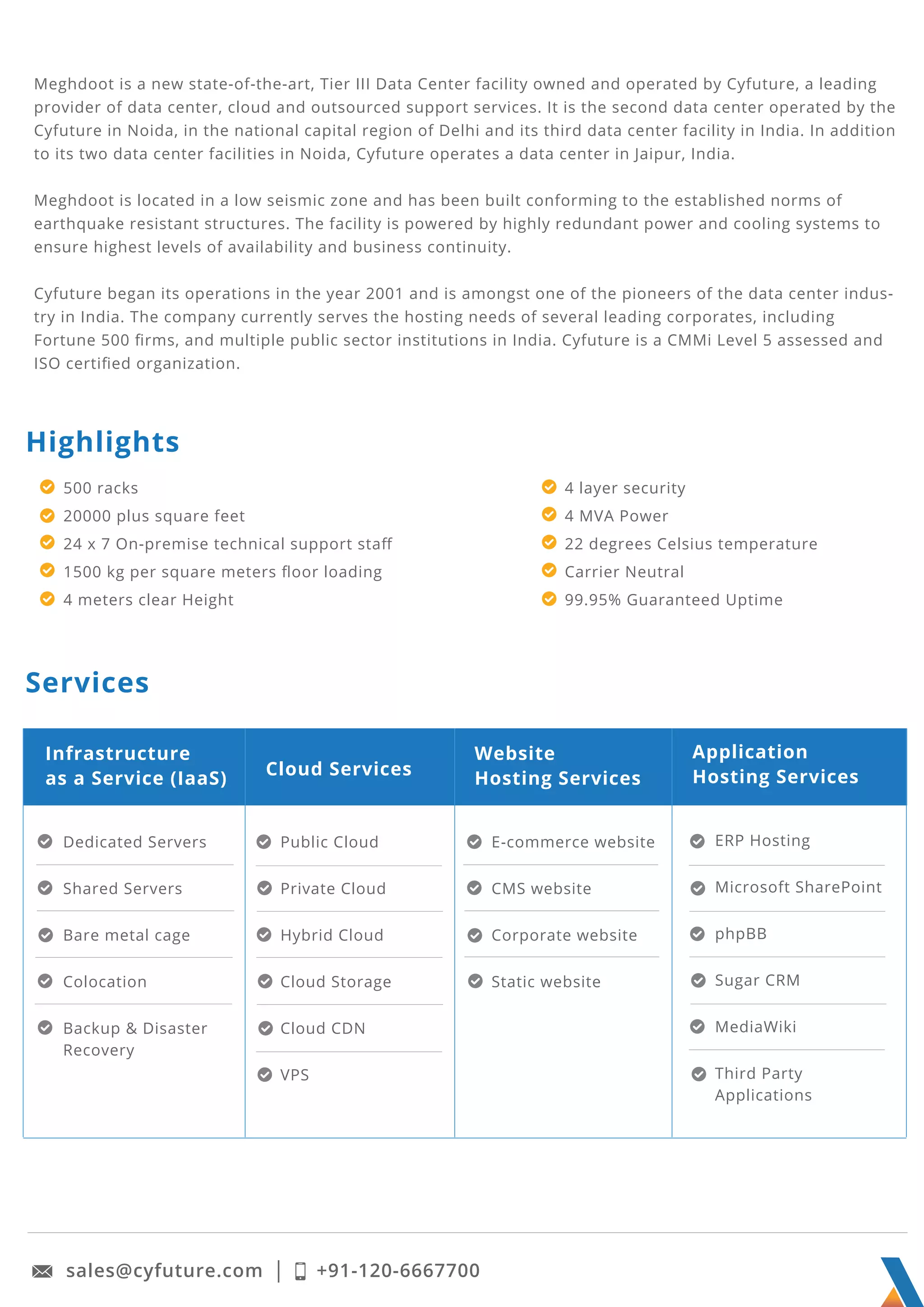 Meghdoot noida cloud data center | PDF