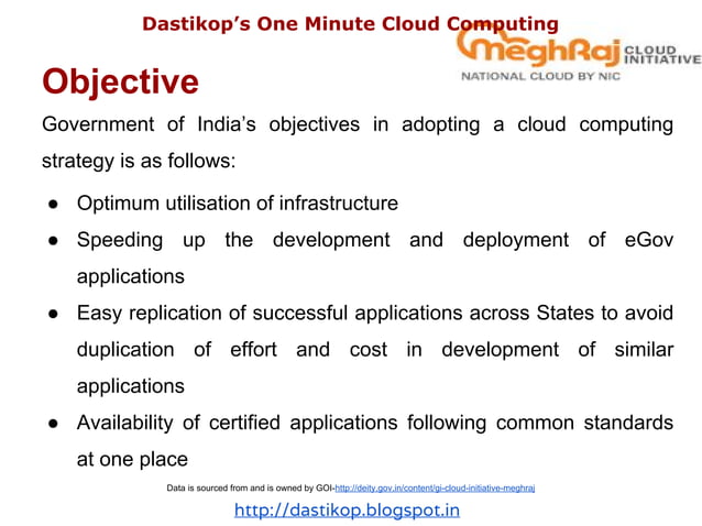 Meghraj - Government of India Cloud | PDF | Cloud Computing | Internet