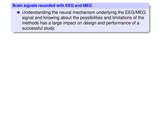 MEG recording of brain signals | PDF