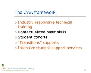The Story of California Advancement Academies, Meg Long | PPT