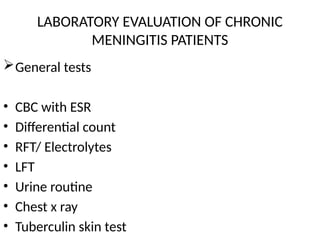 Description about basics of Meningitis | PPTX