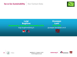 From Software to Service Sustainability: a still Broader Perspective | PPT | Free Download