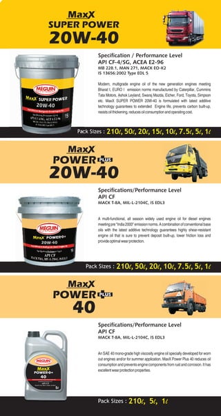 Meguin Catalogue - Nandan Petrochem ltd | PDF