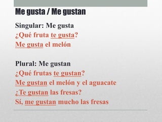 Me gusta | PDF