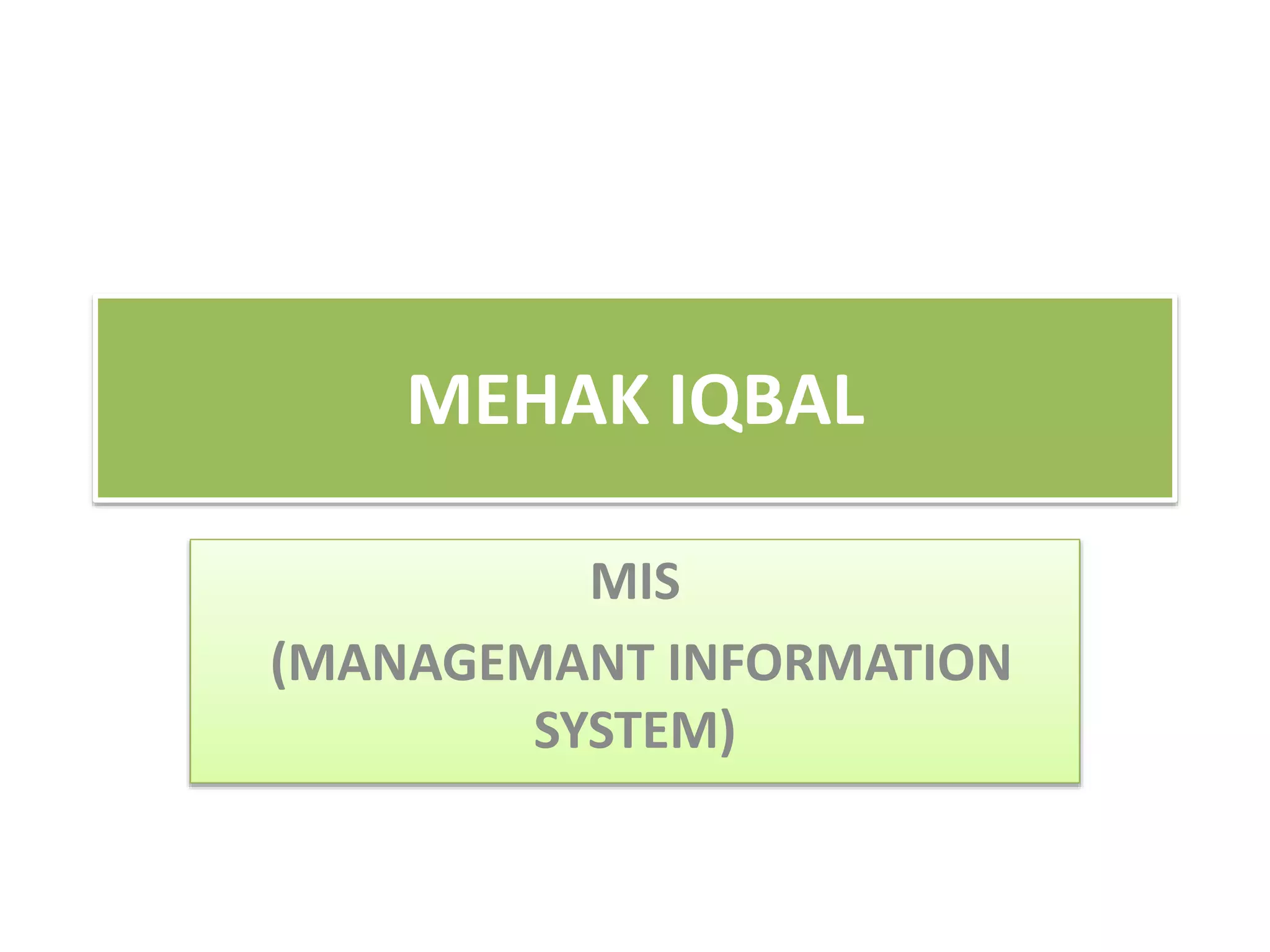 Mehak iqbal | PPTX