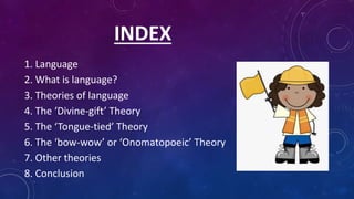 Nature of Language ppt | PPTX