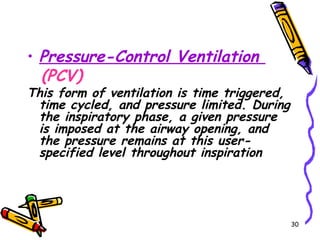 Mehanical Ventilation Dr wail bajhmoum | PPT