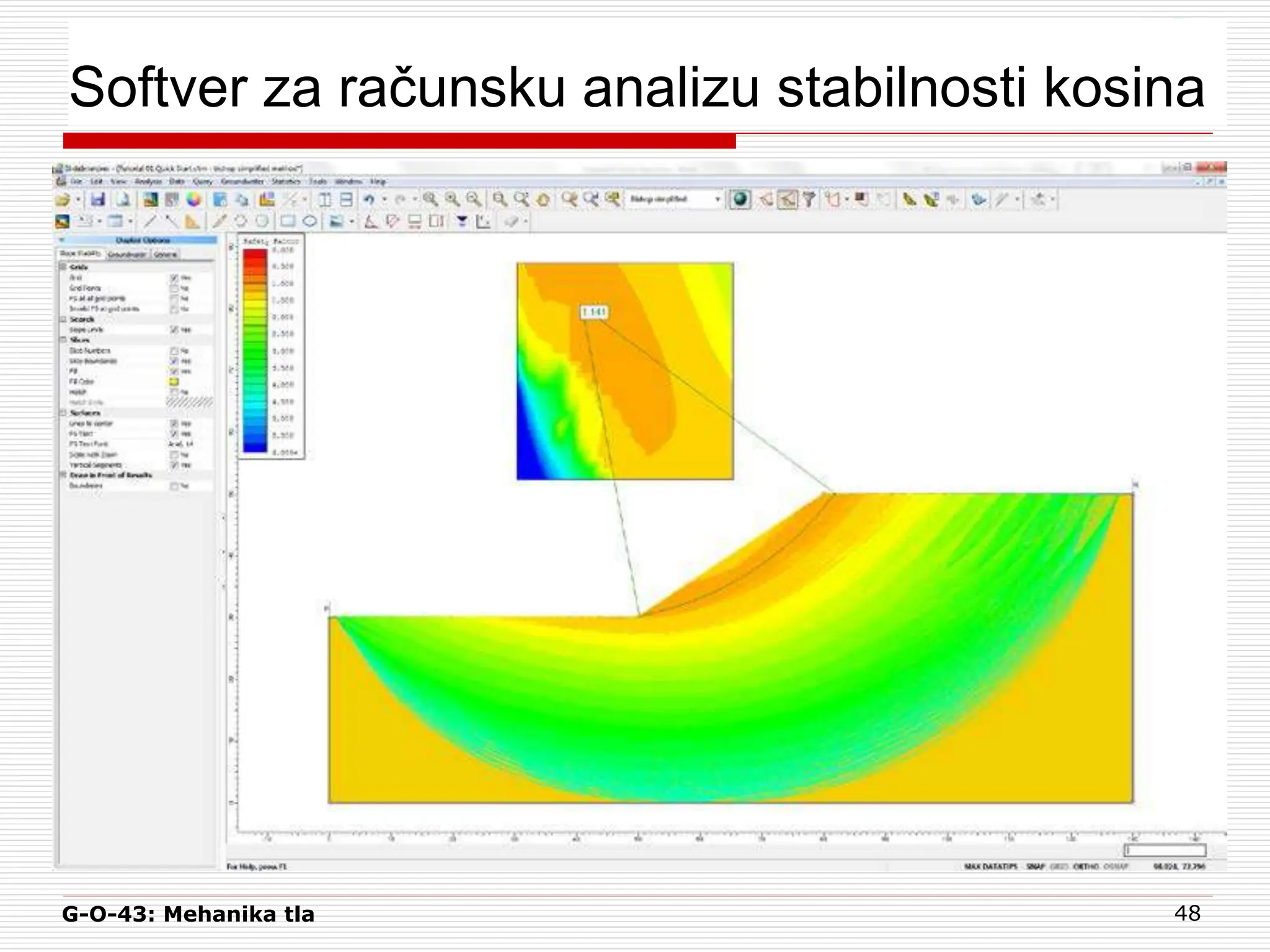 Mehanika tla stabilnost kosina gradjevinski fakultet | PPT