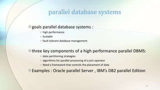 high performance databases | PPT