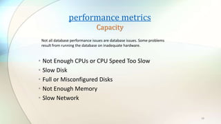 high performance databases | PPT