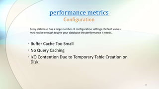 high performance databases | PPT