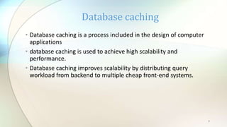 high performance databases | PPT