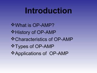 Basic of an OP-AMP | PPT | Digital Audio | Computer Software and ...
