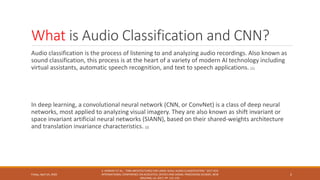 CNN architectures for large-scale audio classification CONFERENCE PAPER ...