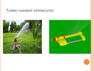 sprinkler irrigation system | PPTX