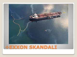 EXXON SKANDALI | PPTX