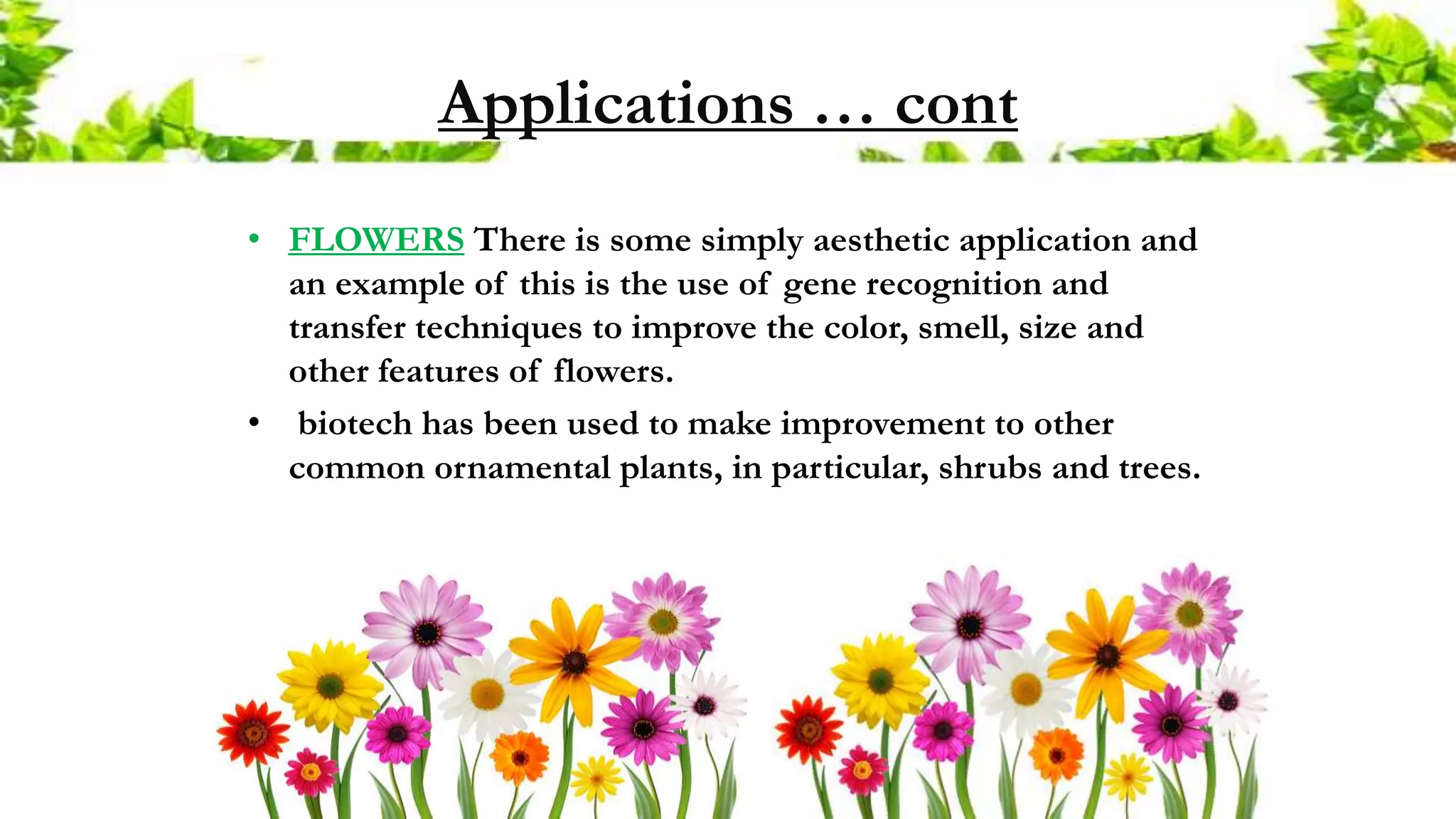 Advances in Agricultural Biotechnology | PPTX