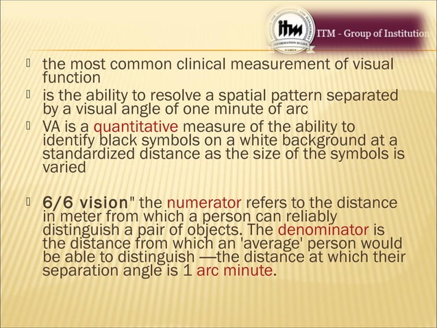 MACULAR FUNCTION TEST | PPT | Eye and Vision Conditions | Diseases and ...