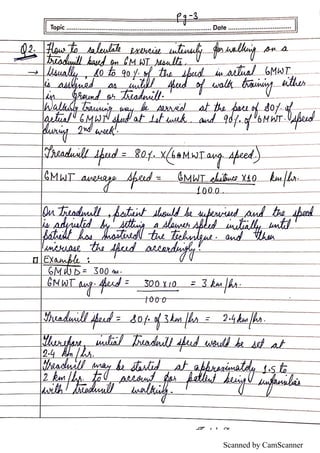 Mehnaz farkhunda pulmonary rehab assignment | PDF