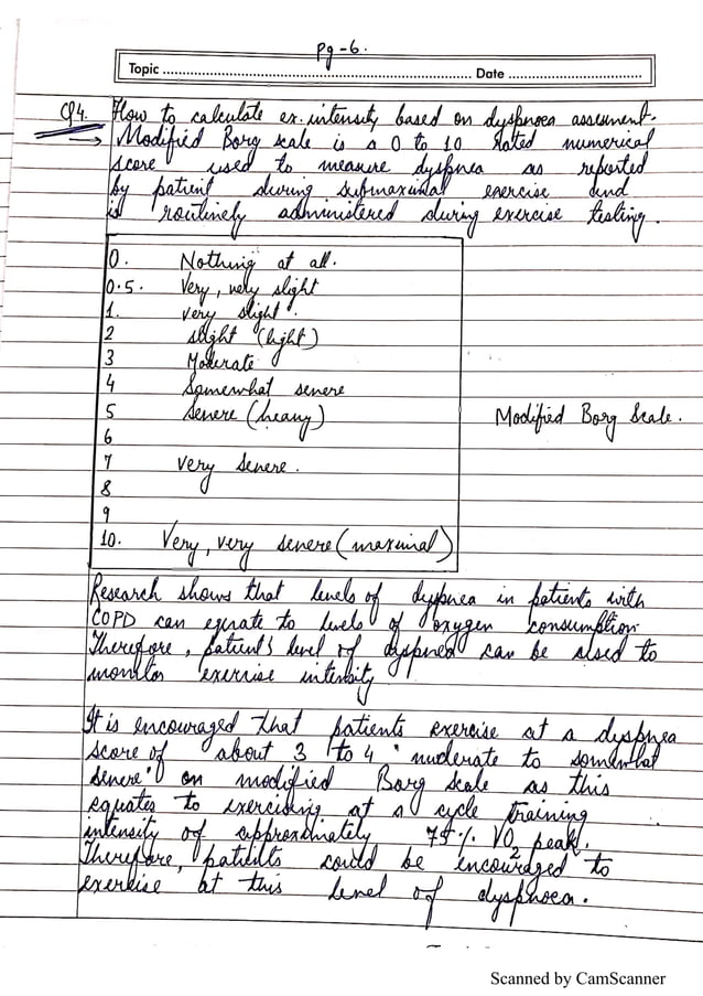 Mehnaz farkhunda pulmonary rehab assignment | PDF