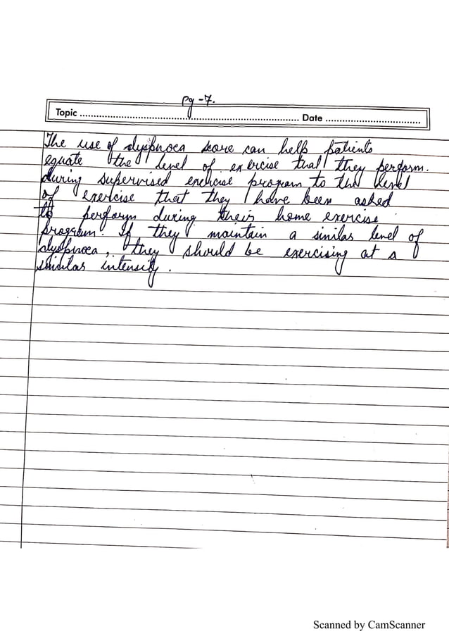 Mehnaz farkhunda pulmonary rehab assignment | PDF