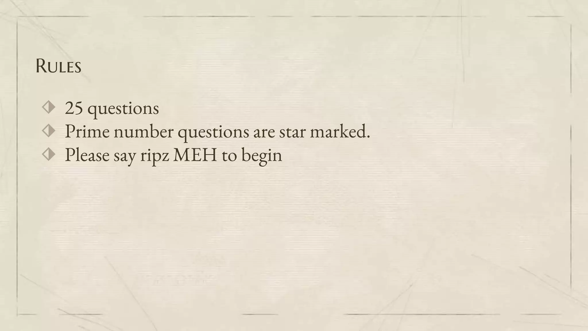 LSR Mythology Etymology History (MEH) Quiz 2020 | PPTX