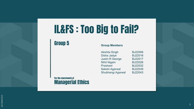 MEH Presentation - IL&FS.pptx