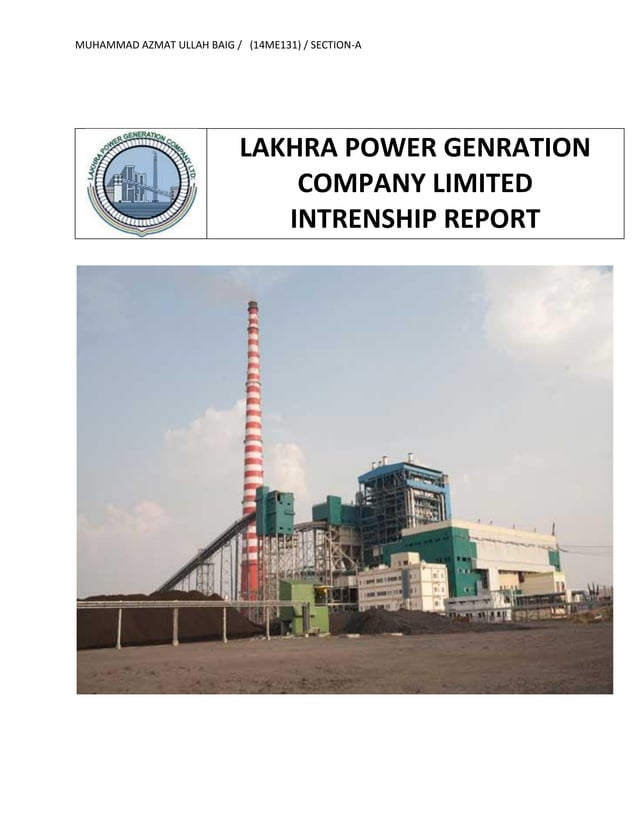 LAKHRA power generation company limited(LPGCL) | PDF