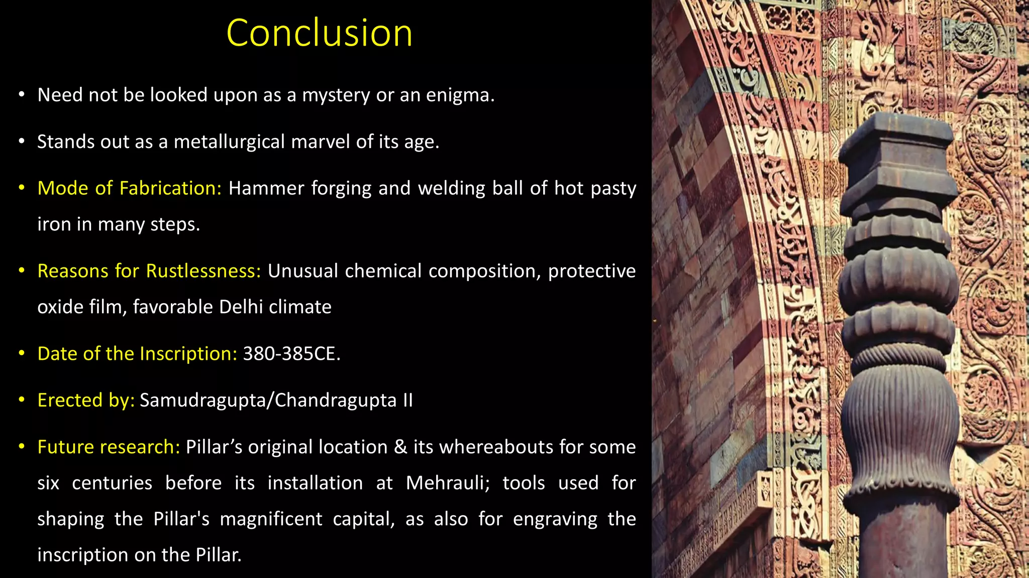 Mehrauli pillar inscription | PDF