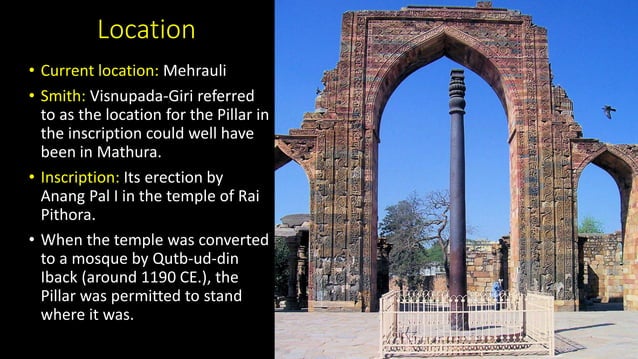 Mehrauli pillar inscription | PDF