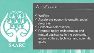 SAARC - Group Presentation | PPT