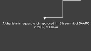 SAARC - Group Presentation | PPT