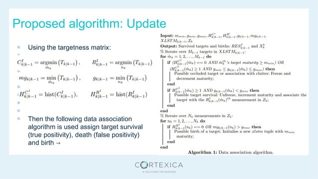 Deep Recurrent Neural Network For Multi Target Filtering Ppt