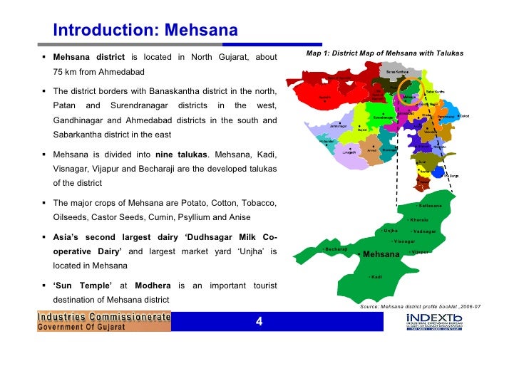 Mehsana - District Profile