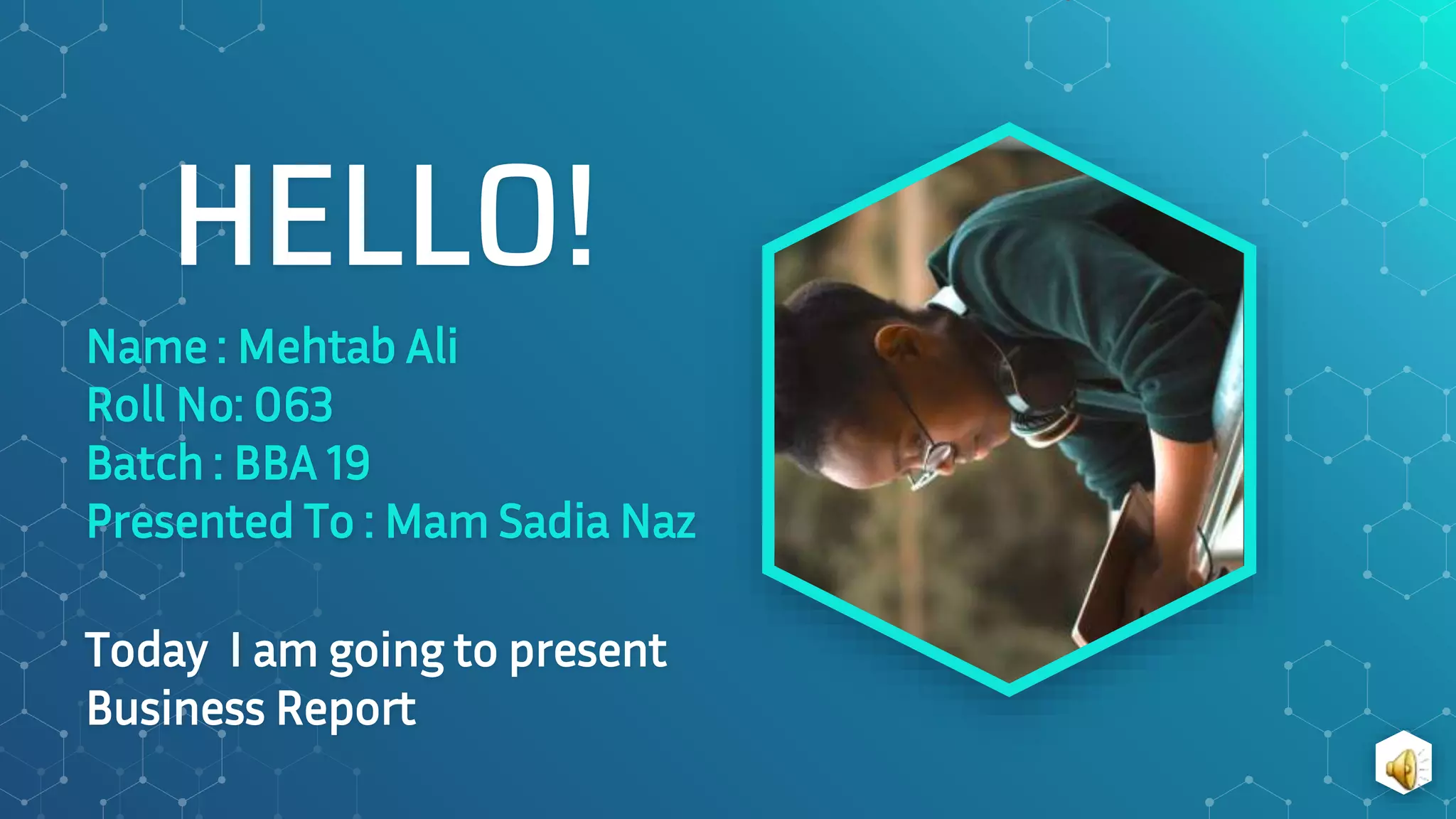 Business Report by Mehtab ali | PPT