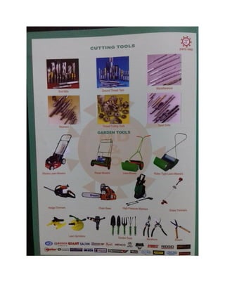 INDUSTRIAL TOOLS By Mehta Doshi & Co | PDF