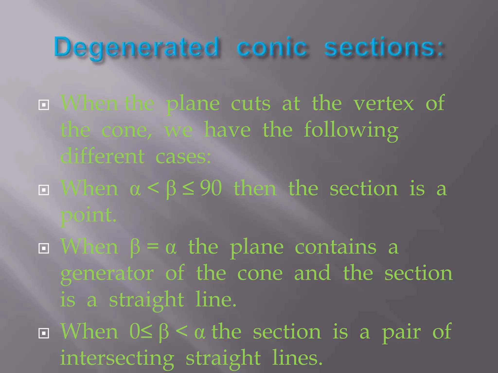 Mehul mathematics conics | PPTX | Physics | Science