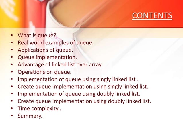 Implementation Of Queue Using Singly And Doubly Linked List Ppt