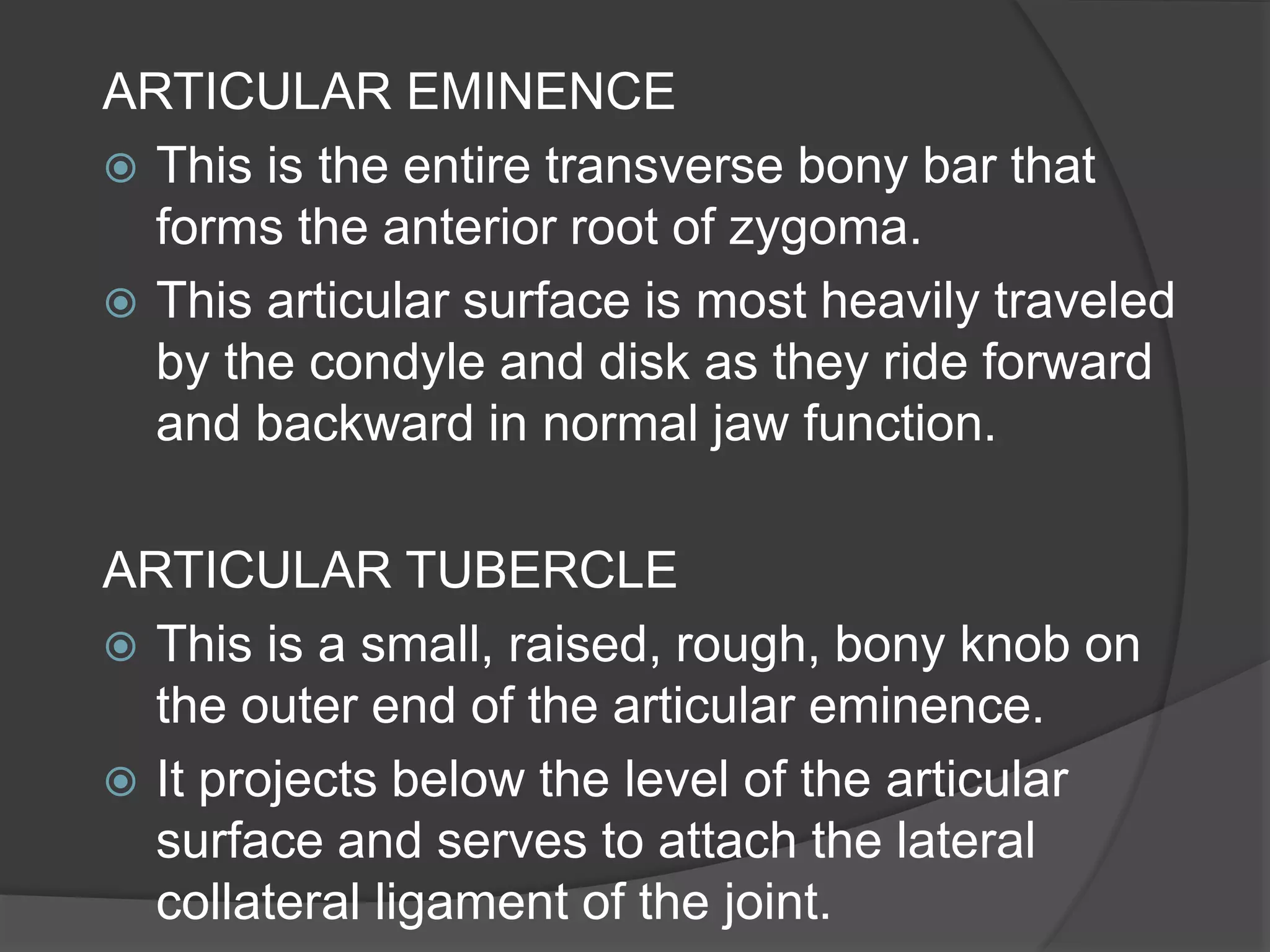 Anatomy of Temporomandibular Joint | PPSX