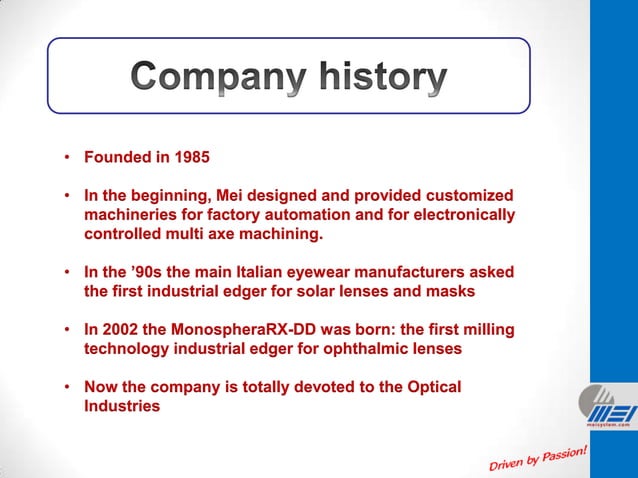 Meisystem company presentation | PPT