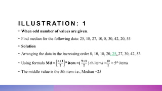 Median (Central Value) | PPTX