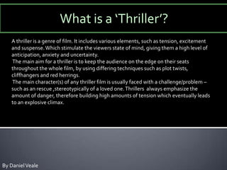 Meida 'what is thriller' | PPT