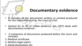 Introduction to Forensic Science: Medical Evidences | PPTX