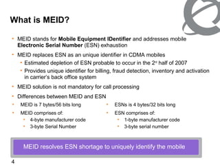 Meid overview | PPT