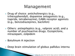 Meige Syndrome | PPTX