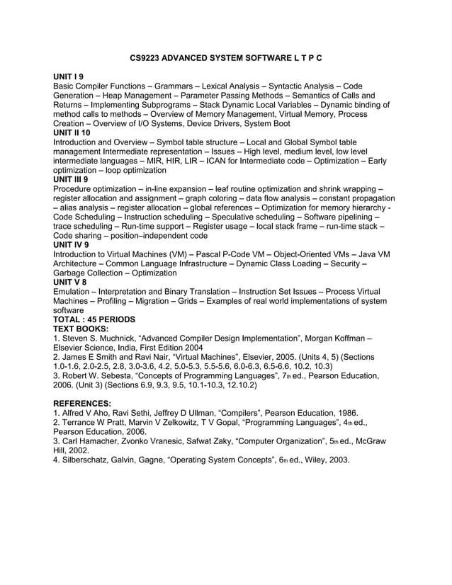 Me ii sem syllabus | PDF