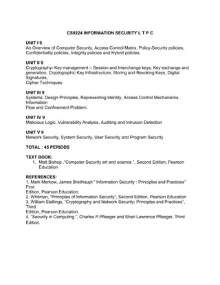 Me ii sem syllabus | PDF