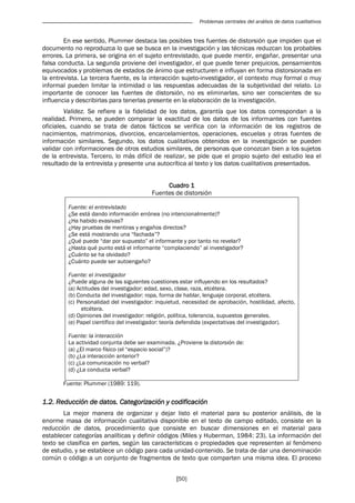 Meijía navarrete el análisis de los datos cualitativos | PDF
