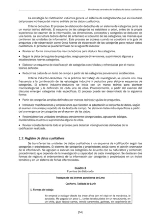 Meijía navarrete el análisis de los datos cualitativos | PDF