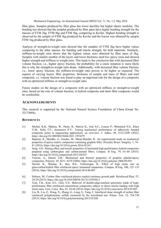 INVESTIGATING THE IMPACT OF GLASS AND KEVLARFIBER VOLUME FRACTIONS ON ...